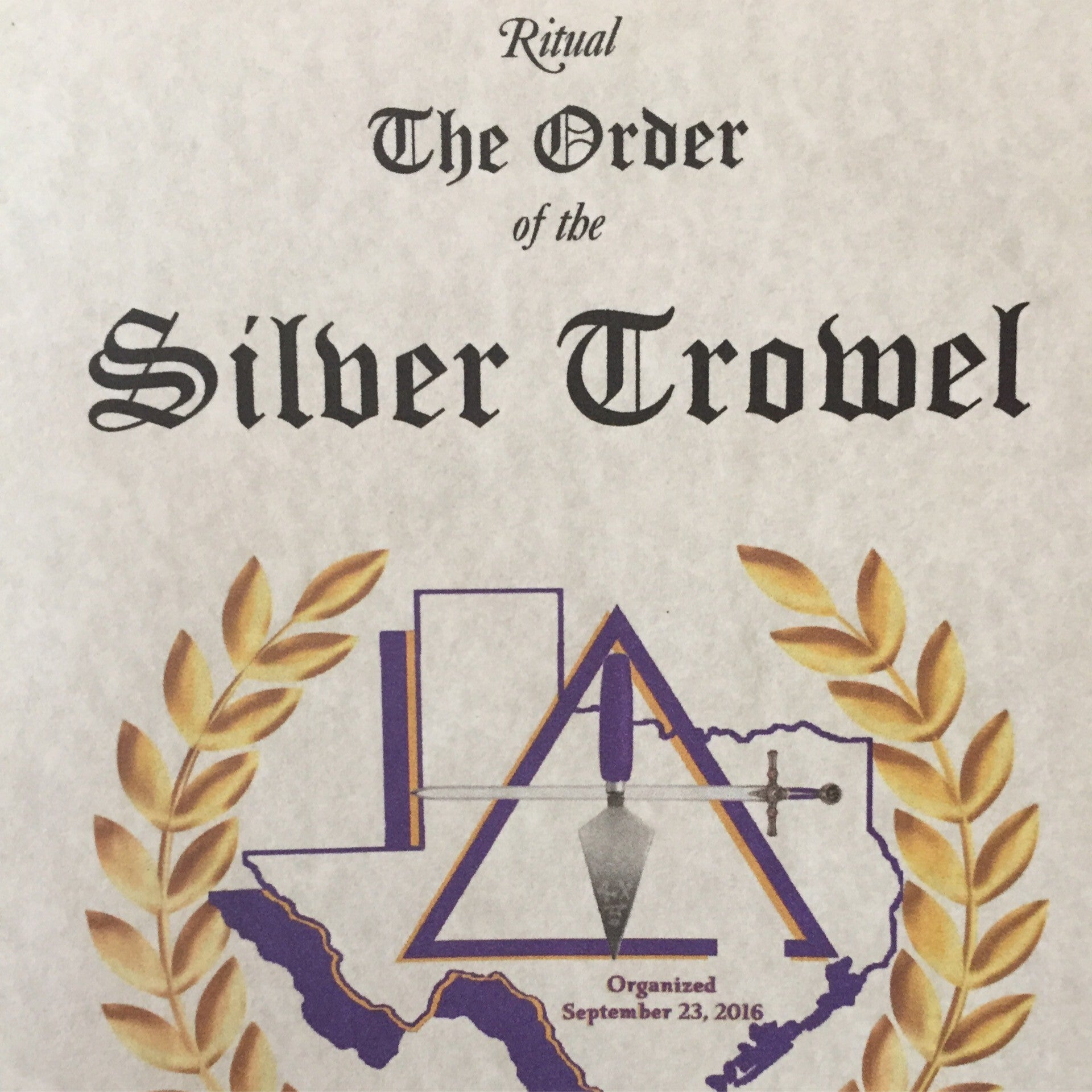 Books-OST Ritual | M.I. Prince Hall Grand Co